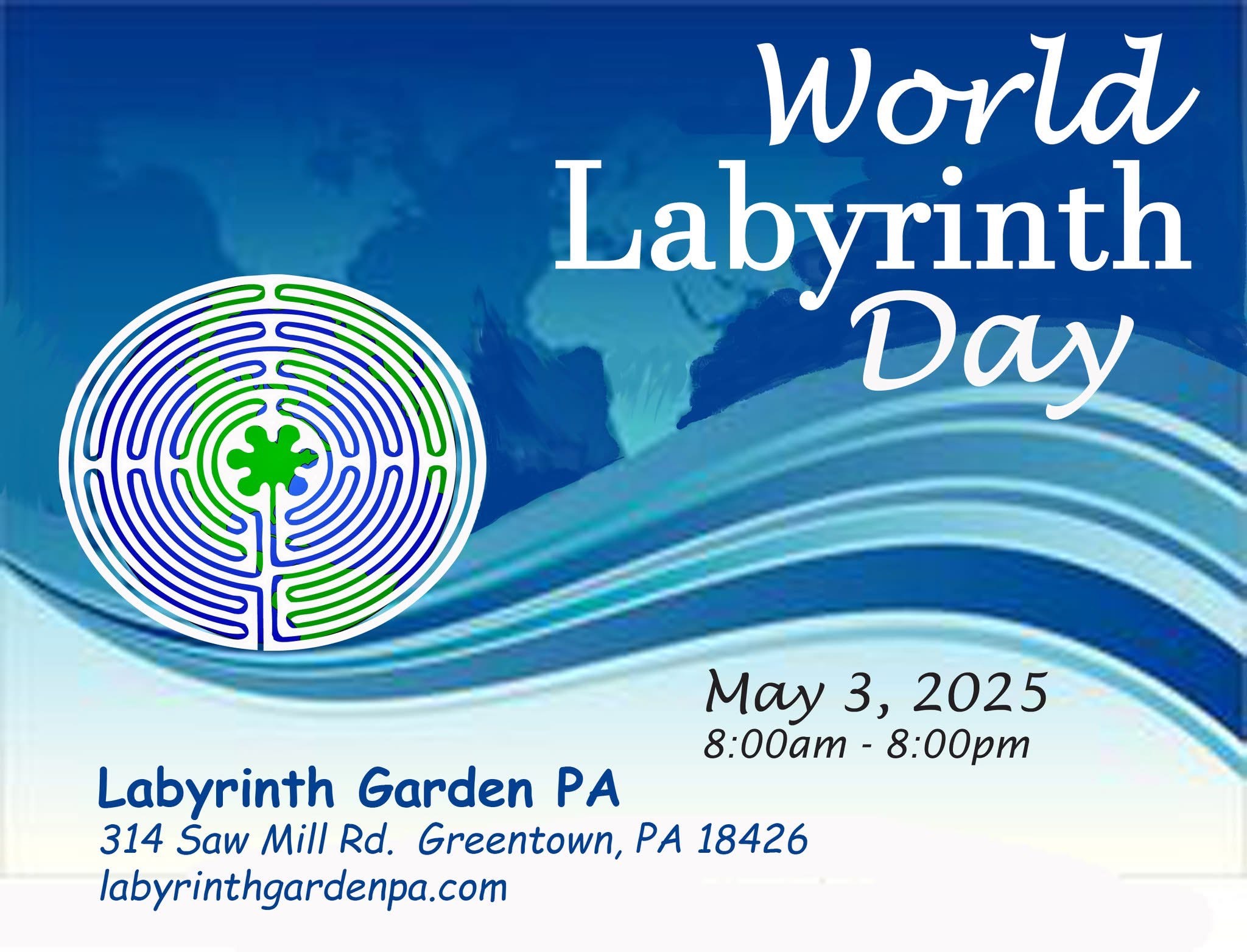 World Labyrinth Day 2025: A Labyrinth Walk for Angels & Dragonflies ...